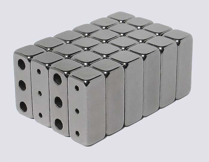 3 Hole Magnetic Clasp Hematite Color 12 sets | Super Holding Power