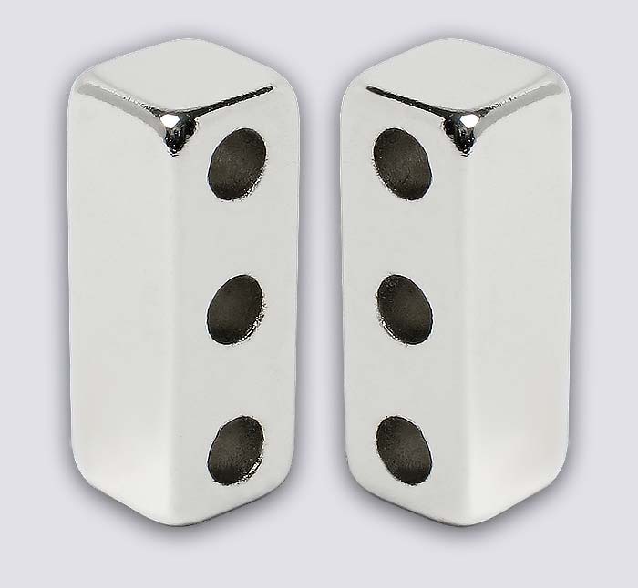 3 Hole Magnetic Clasp Silver | Super Holding Power