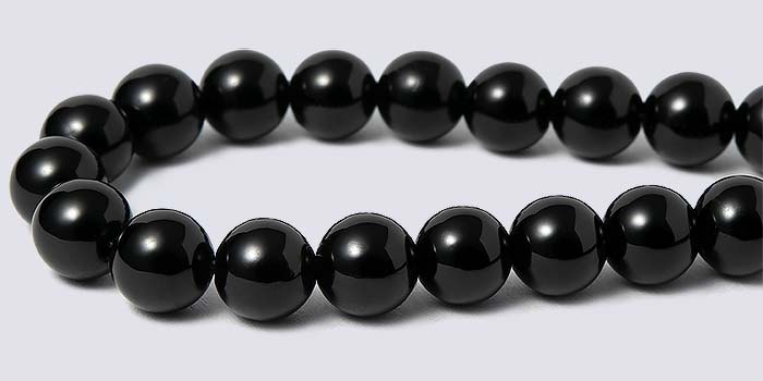 Black tourmaline beads store