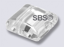 Double Drilled 2 Hole Gemstone Beads 12x12mm | (Awesome Spacers)