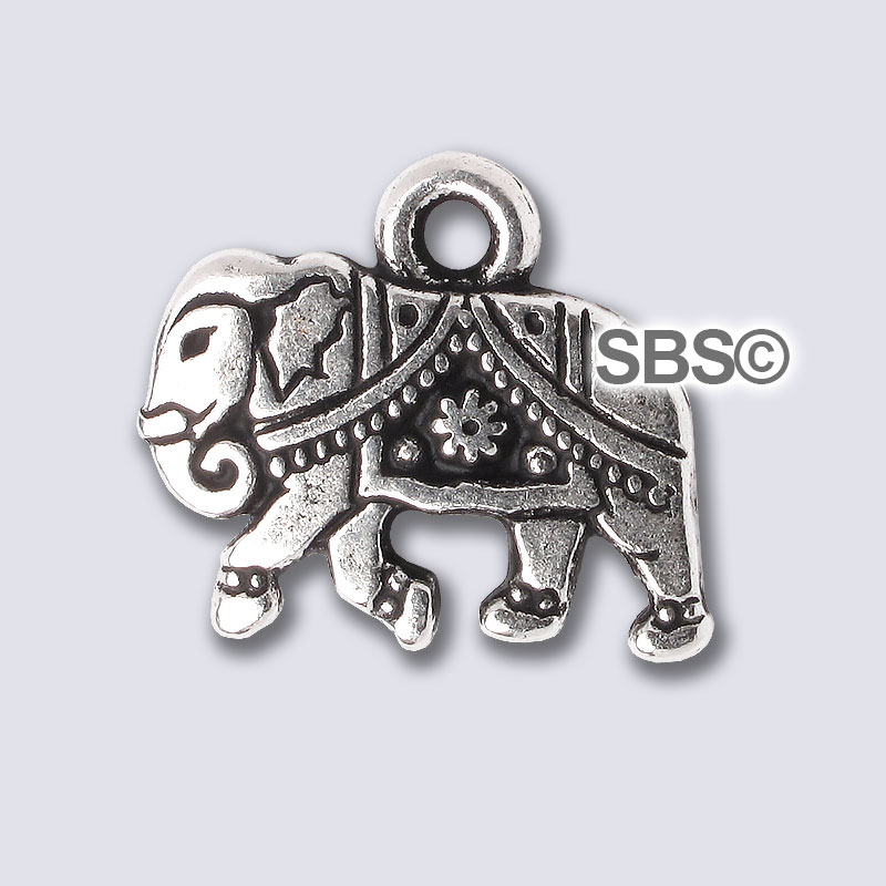 TierraCast Gita Charm "Silver Antique" | (Made in USA)