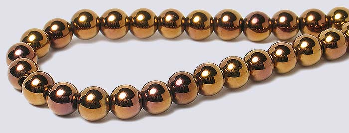 Copper Magnetic Beads - 4mm Round | Awesome Color