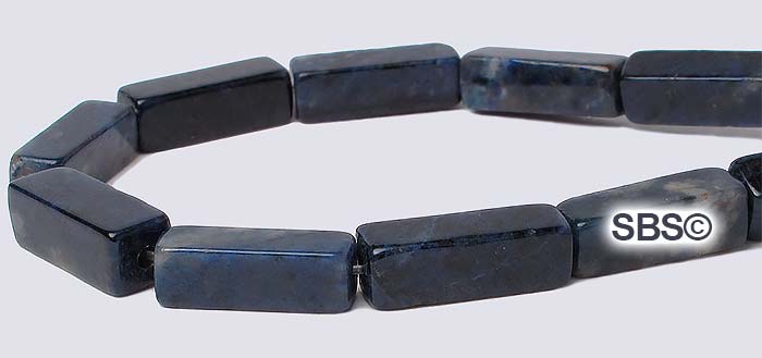 Dumorite Beads - 4x13 Rectangle | (Amazing Shape for Jewelry Designs)