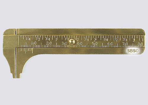 80mm Brass Caliper | High Quality Jewelry Making Tools