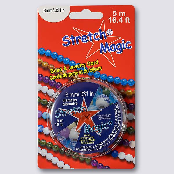Stretch Magic .8mm Black (5 Meters)